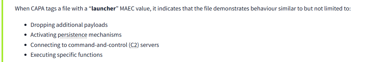 CAPA: The Basics | Try Hack Me writeup / walkthrough