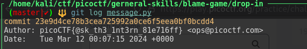 Blame Game Writeup Pico Ctf Challenge Solved