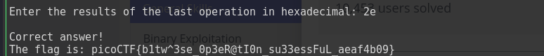 Binhexa Writeup Pico Ctf Challenge Solved