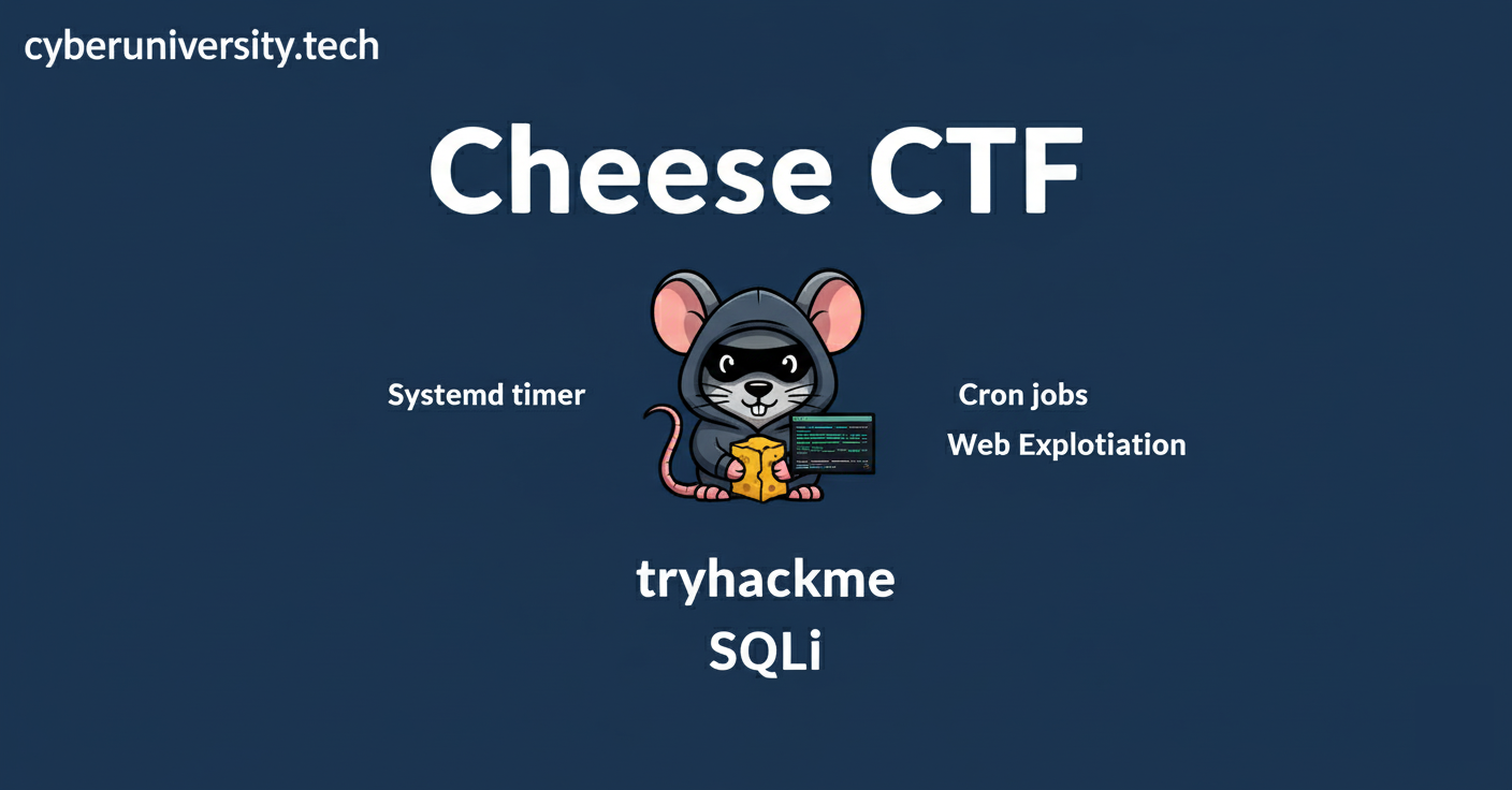 Cheese CTF Try hack me writeup